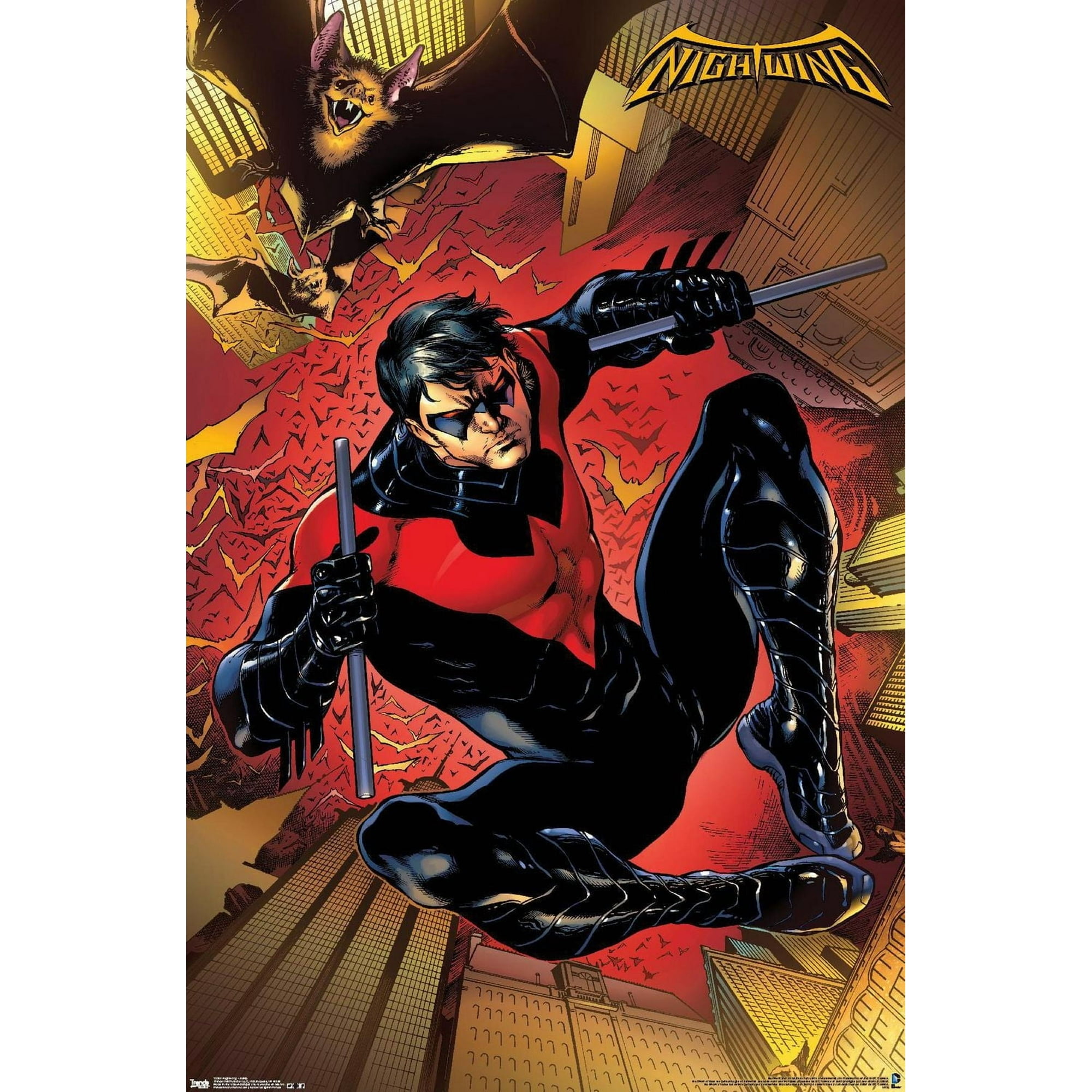 Click here for Trends International Dc Comics Nightwing - Jump Wa... prices