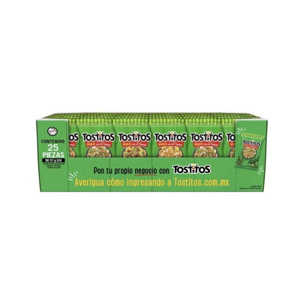 Pack de 25 Botana Tostipack Tostipack Tostitos Tostipack | Bodega ...