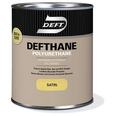 Deft® Interior/Exterior Water Based Acrylic Polyurethane - Satin ...