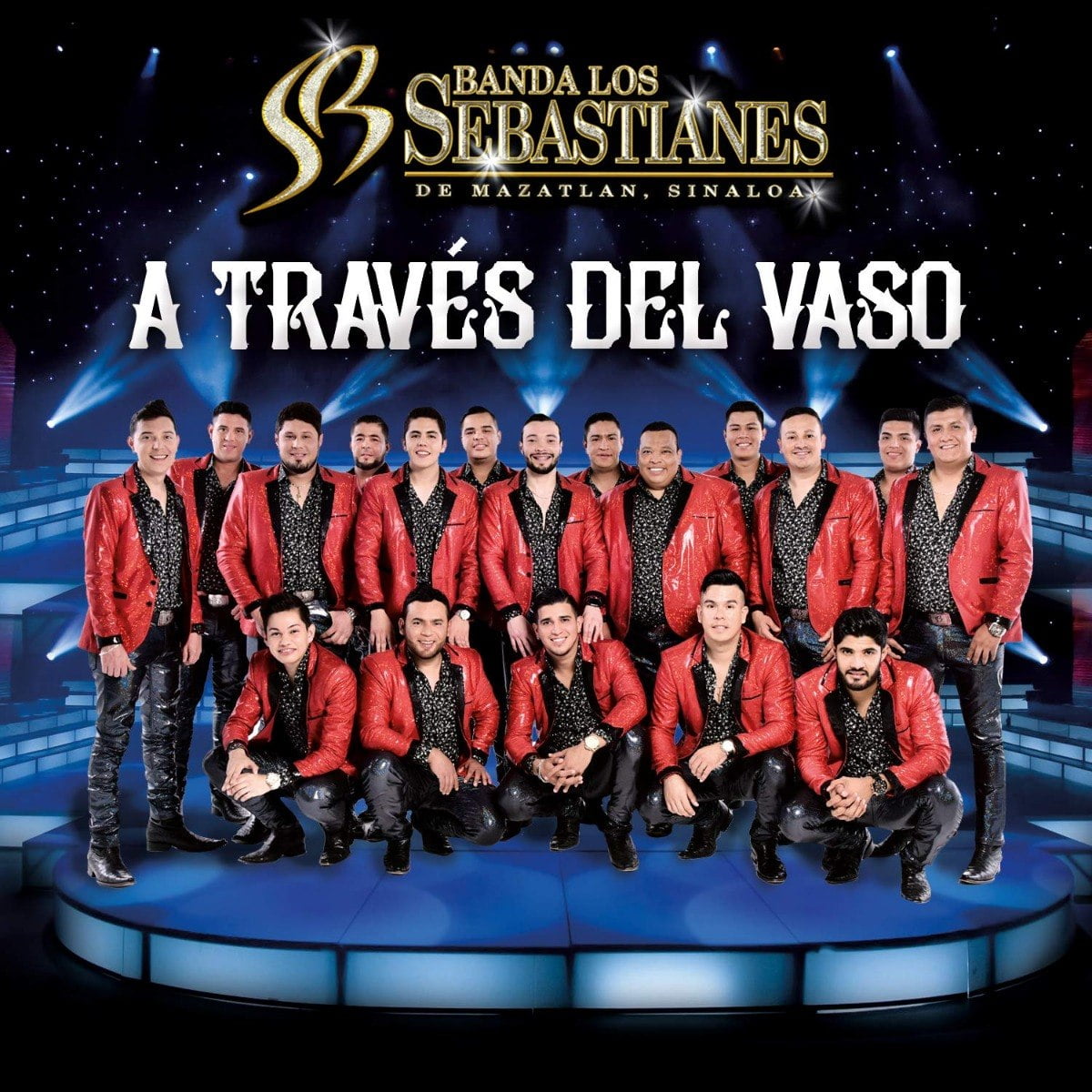 Banda Los Sebastianes A Través Del Vaso Disco CD Nuevo Prodisc ...