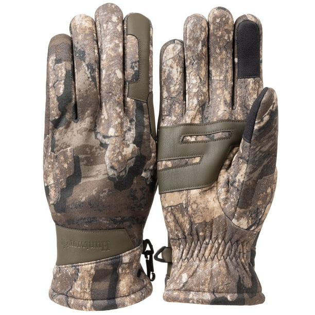 Huntworth Men’s Endeavor Heat Boost™, Windproof Hunting Glove (RealTree ...