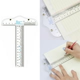 6" Clear Acrylic T-Square Ruler For Easy Reference Crafting T-Square ...