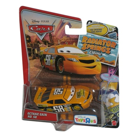 Disney Pixar Movie Cars Radiator Springs Classic Octane Gain Toy Car No ...