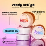 Lottie London Ready Set! Lightweight Makeup Setting Powder, 100% Vegan ...