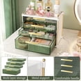 4 Drawers Makeup Organizer- Bathroom Organizers and Storage, Plastic ...