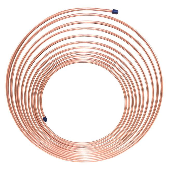 Steel City H8400NC 0.25 x 25 ft. Copper Nickel Brake Line - Walmart.com ...