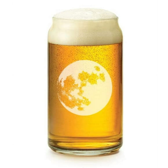Blue Moon Beer Glass