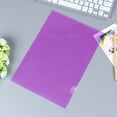 10Pcs A4 Clear Colored L-Shape Plastic Document Pockets, Waterproof ...