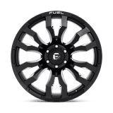 Fuel 1PC Cast Aluminum Rim D673 20X8.25 8X170 GL-BLK-MIL 105MM ...
