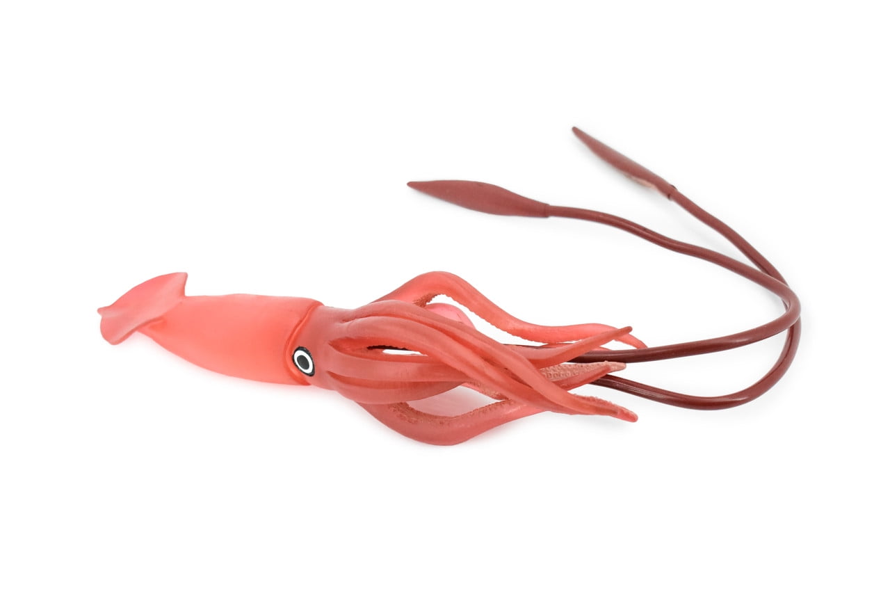 Hand-Painted Giant Squid Figurine, Museum Quality, Educational Toy, 18 ...