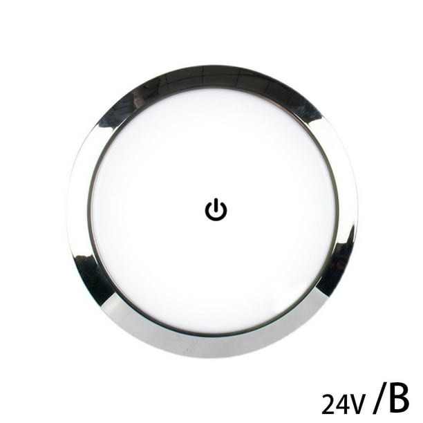 RV Interior LED Dome Light 12/24V Ceiling Light Fixture Camper Trailer ...