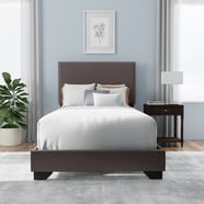 Hillsdale Furniture Martino Arched Metal Bed with Frame and Cherry Wood ...