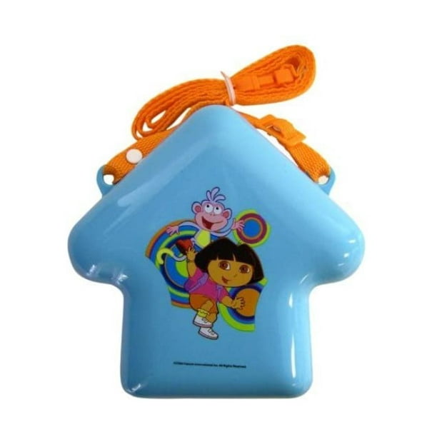 Dora The Explorer Plastic Storage Snack Container w carrying strap ...