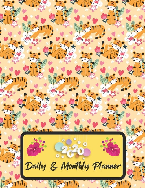 2020 Daily And Monthly Planner : Jan 1, 2020 to Dec 31, 2020 Weekly ...