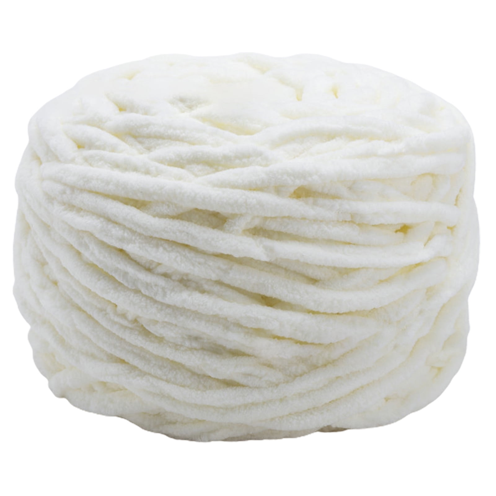 Hesroicy 100g Crochet Yarn Roll Strong Polyester Thread with Vibrant ...
