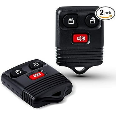 2pcs Replacement Keyless Entry Key Fob Clicker Transmitter 3 Button ...