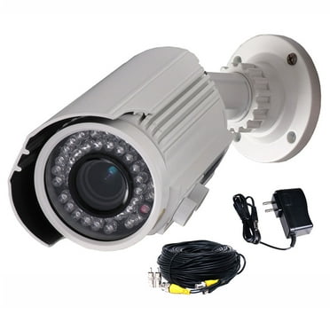 VideoSecu IR Day Night Security Camera Built-in 1/3" Sony Effio CCD 700TVL Vandal Proof Wide ...