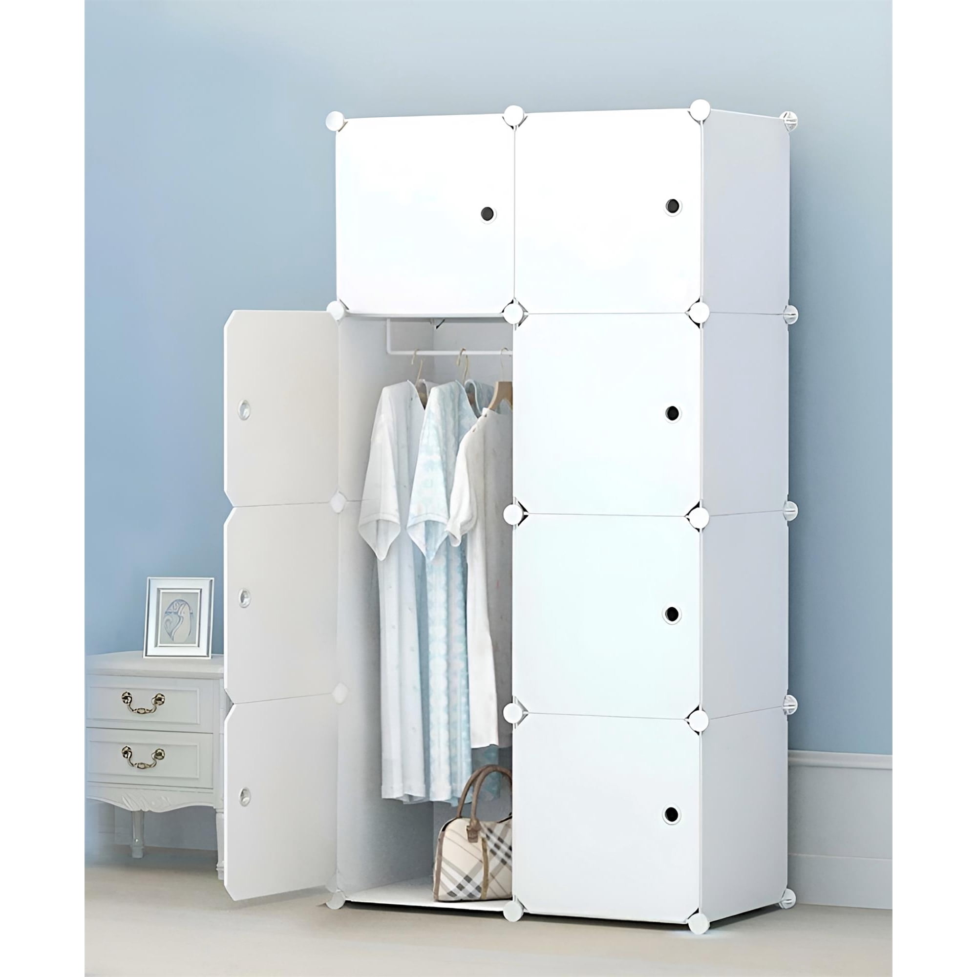 Click here for Sortwise 8 Cube Diy Portable Closet Wardrobe With... prices
