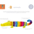 Orange Tree Toys: Crocodile Alphabet Puzzle - 25 Piece Wooden Animal ...