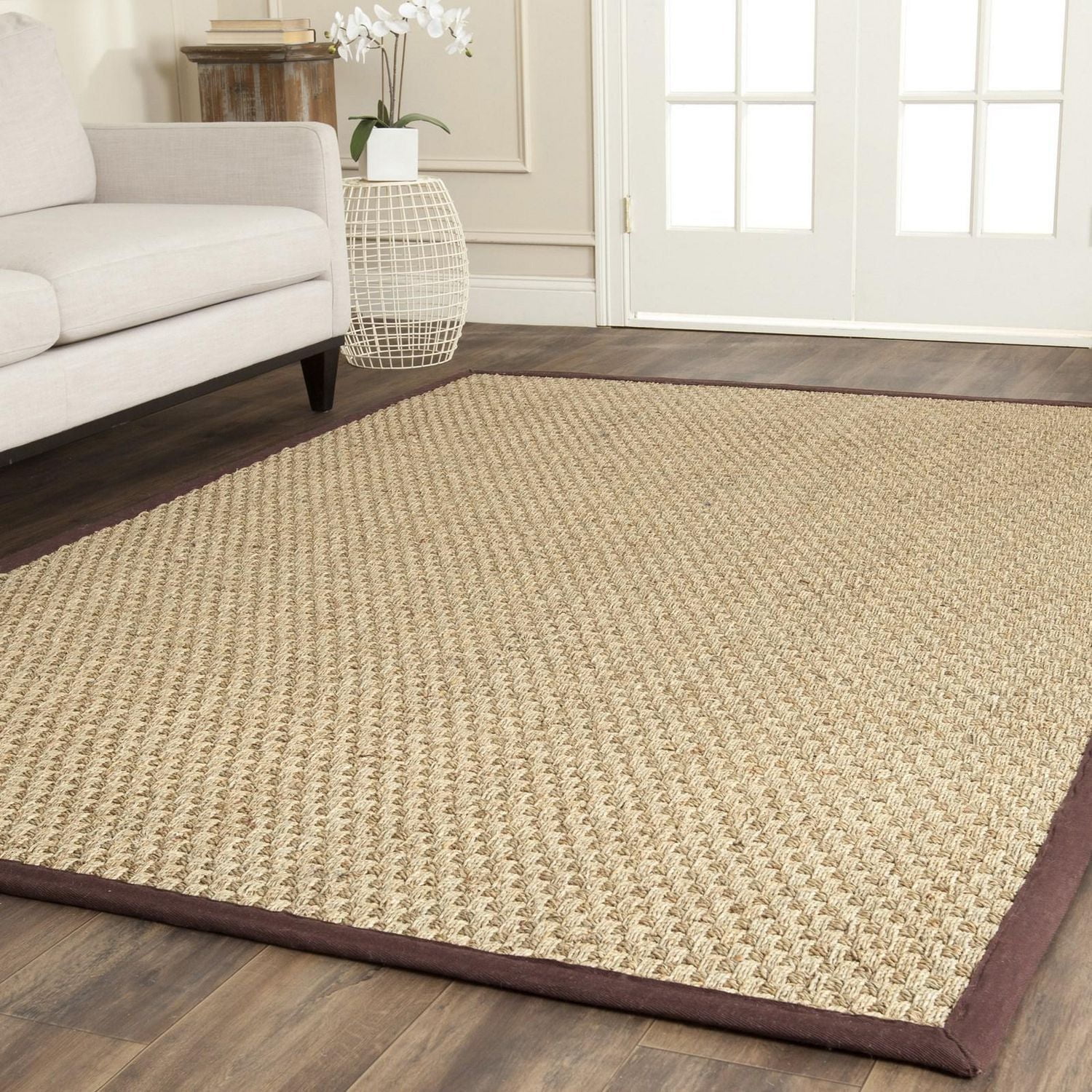 Click here for Safavieh Natural Fiber Arbor Border Area Rug 8 Ft.... prices