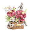 HI-REEKE Flower Micro Mini Building Block Set Hibiscus Bouquet Building ...