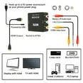 Mini AV To Video Converter HDMI Box 1080P AV2HDMI RCA AV HDMI Cvbs To ...