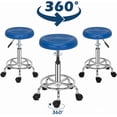 BoldGear Round Bar Stool with Lines Rotation Counter Adjustable Height ...