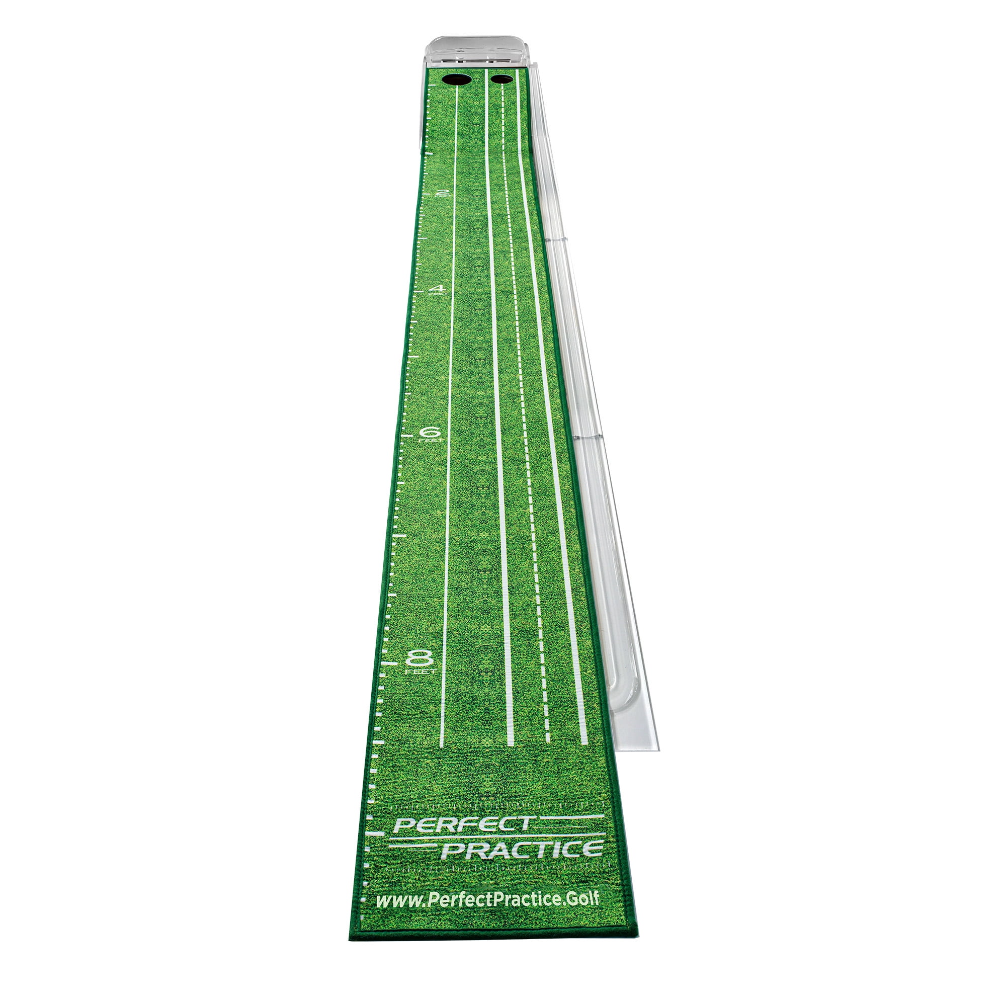 Perfect Practice Golf Putting Mat Acrylic Edition, 9.6', Crystal Velvet ...