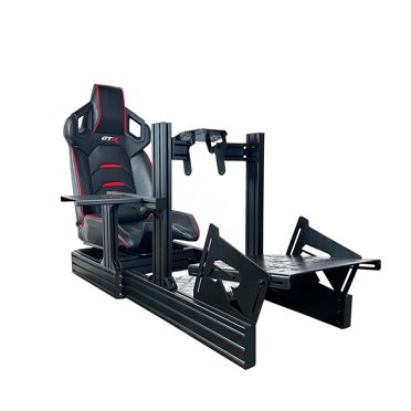 MoNiBloom Racing Simulator Game Seat, Adjustable Driving Chair with ...
