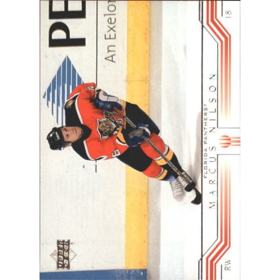 2001-02 Upper Deck #74 Marcus Nilsson NHL Hockey Trading Card - Walmart.com