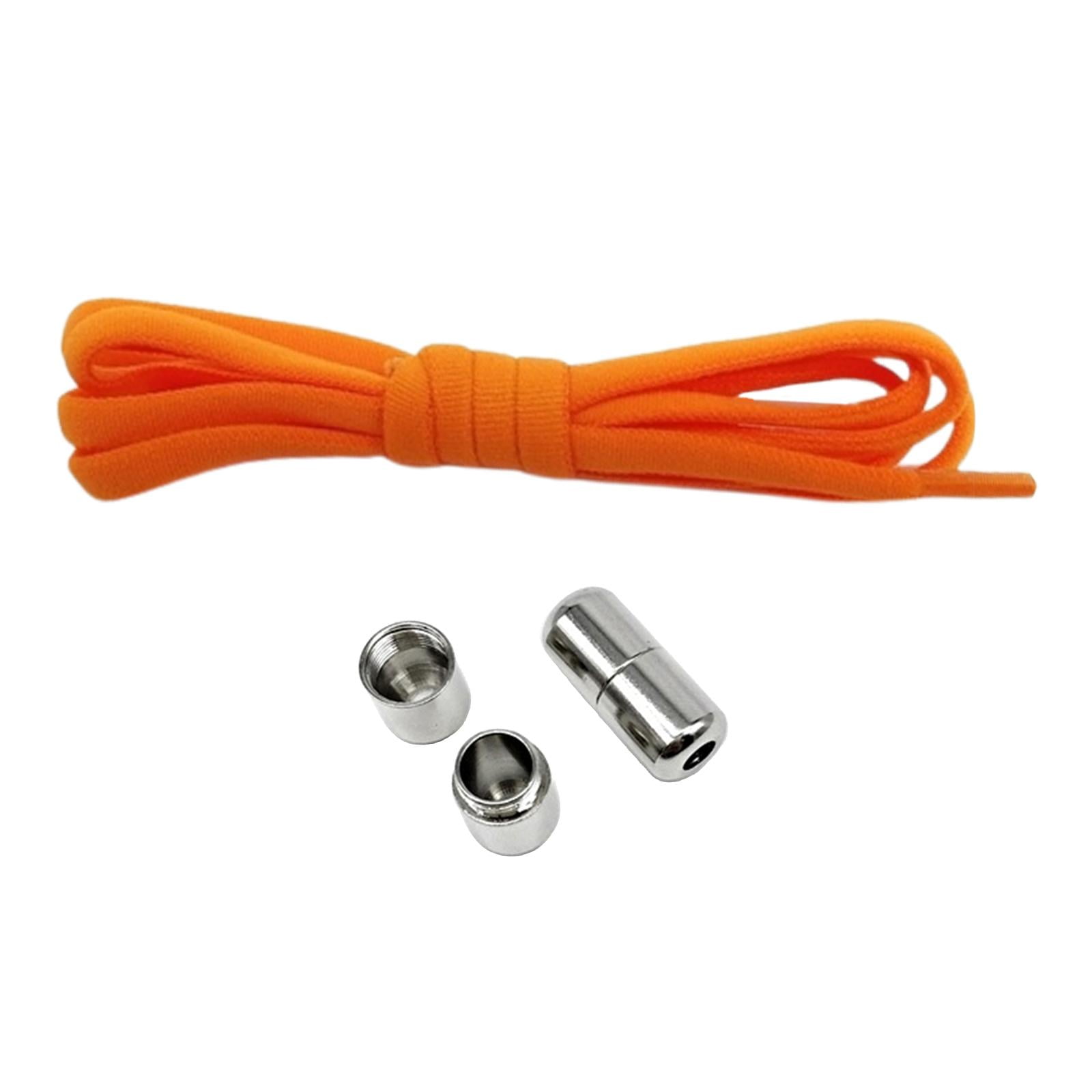 Elastic Shoelaces Lock Metal Lazy Shoelaces for Sneakers Boots Ladies ...