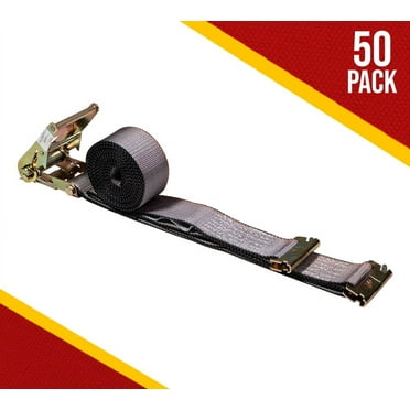 Mytee Products 2 Pack 4" x 40' Heavy Duty Winch Straps with Chain ...