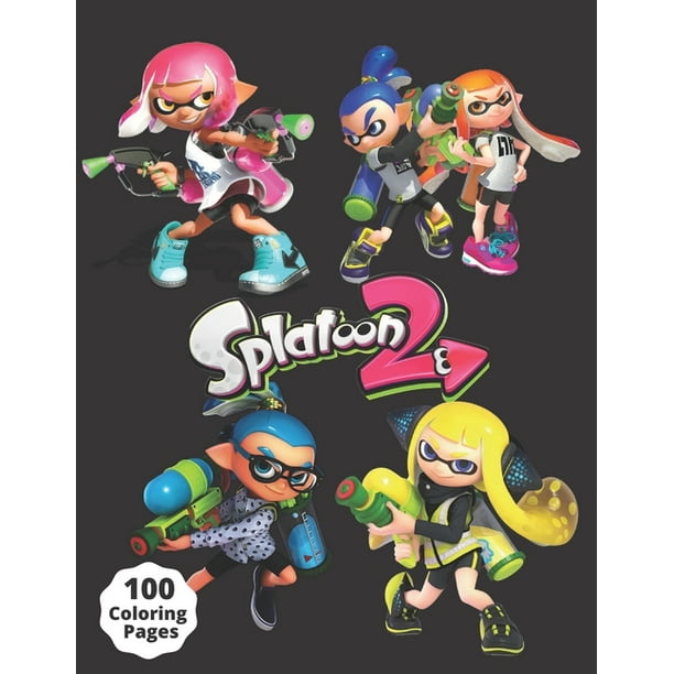 Splatoon Coloring Pages For Kids