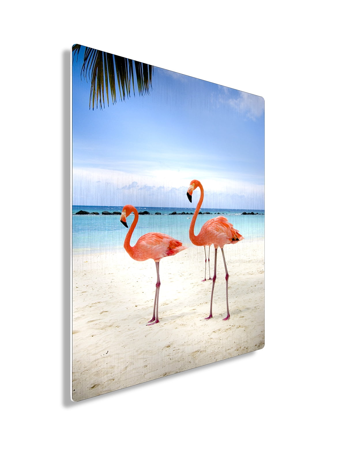 Awkward Styles Flamingo Metal Wall Art Beautiful Birds Home Decor ...