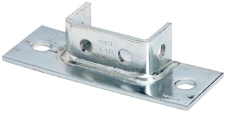B-Line B281AFLZN, Strut Post Base, B281Afl Zn Post Base, 1 PC - Walmart.com