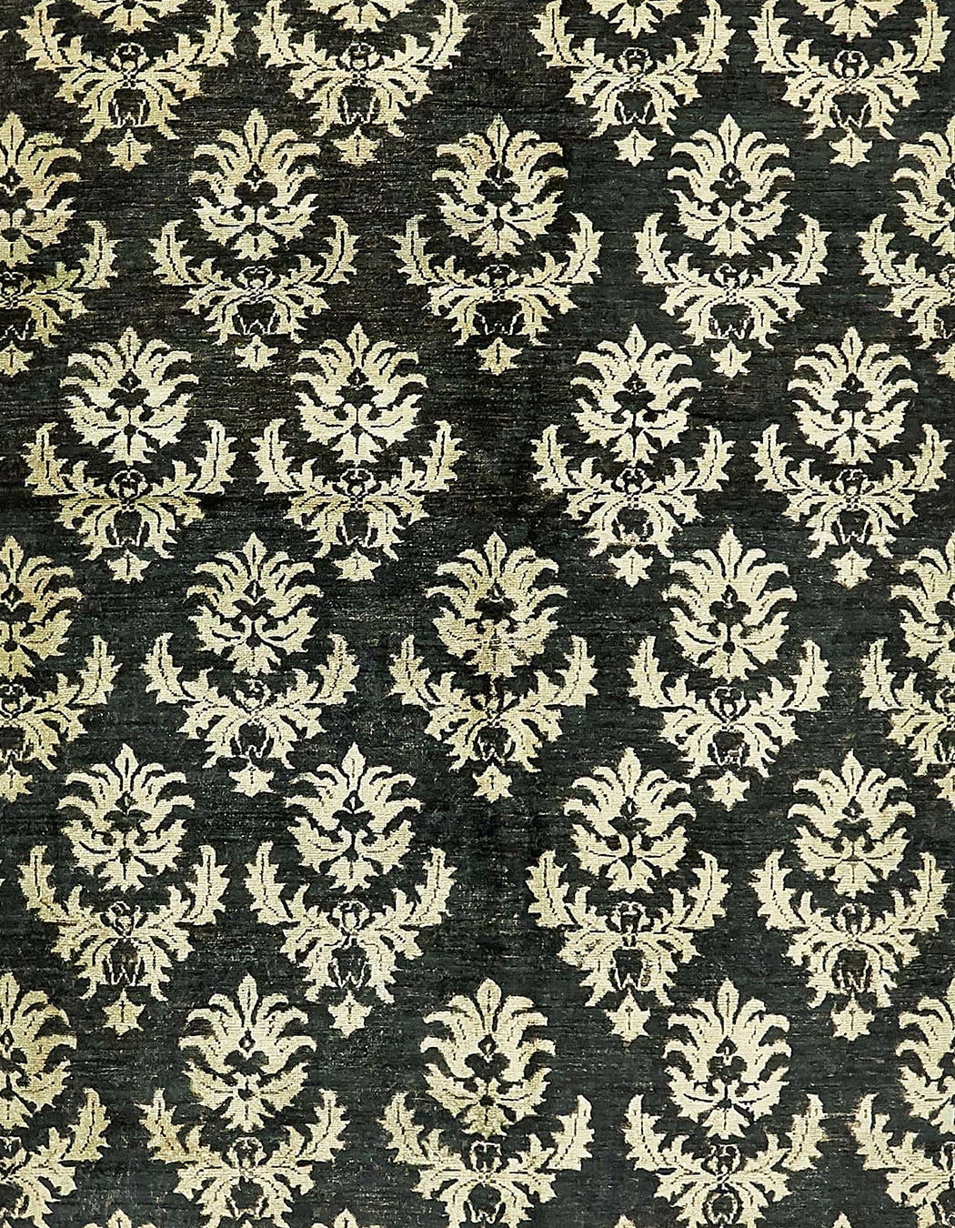 Ahgly Company Indoor Rectangle Abstract Olive Green Abstract Area Rugs ...