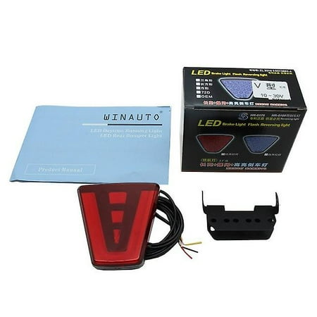 Warning Light Gm T-shaped Brake Light Refitted With Bright Led Pilot ...