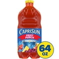 (4 pack) Capri Sun Fruit Punch Flavored Juice Drink Blend, 64 oz Bottle ...