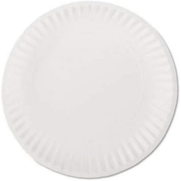 AJM Packaging Corporation 10100 9 in. dia. Paper Plates - White (10 ...