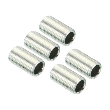 Uxcell 9/16-18 to M10 Thread Adapters Sleeve Reducing Nut 20mm Screw ...