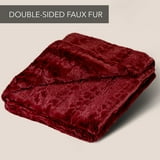 Everlasting Comfort Luxury Polyester Throw Blanket - Soft, 65”x50 ...