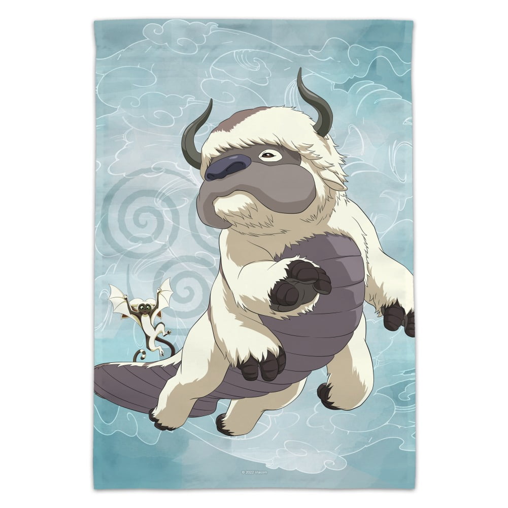 Avatar the Last Airbender Appa & Momo Garden Yard Flag - Walmart.com