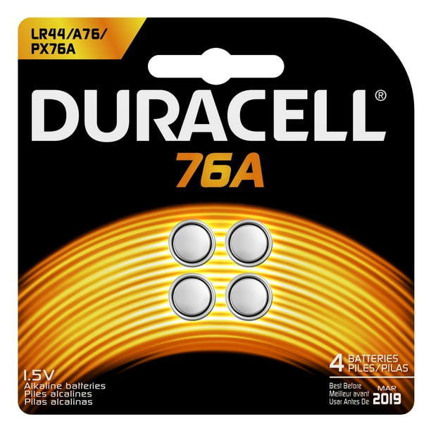 Duracell Alkaline 76A, 4 Count - Walmart.com - Walmart.com