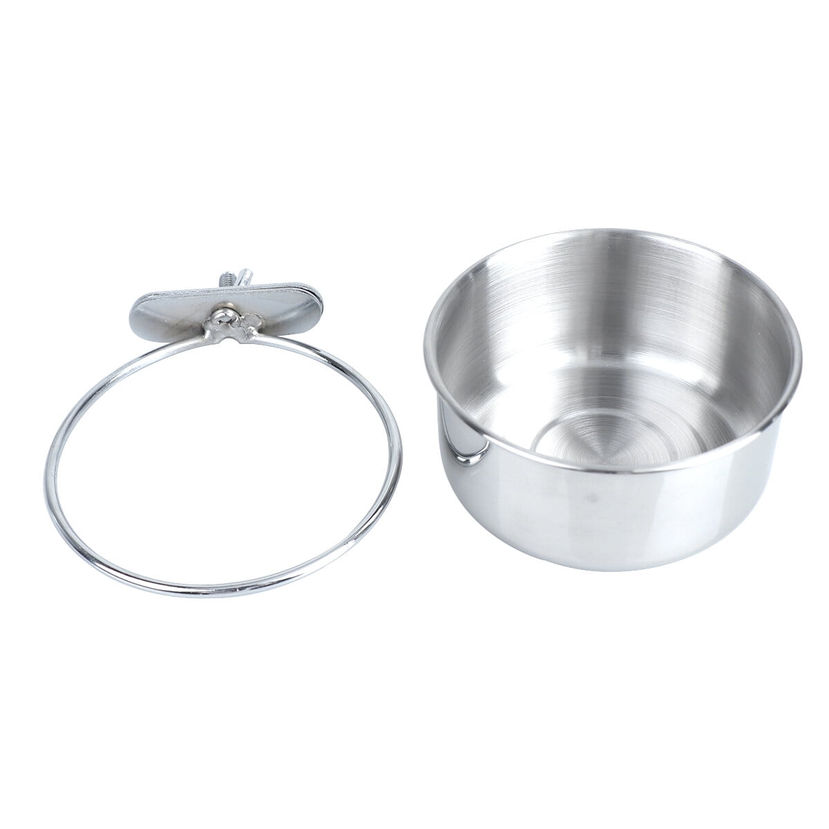 Click here for Har Adhesive Stainless Steel Food Water Bowl For P... prices