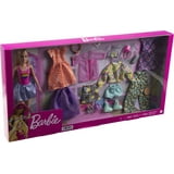 Barbie Stylish Doll Toy with Fashion Pack of 19 Pieces, Clothes ...