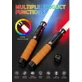 JvmuSaber 2 Packs Dueling Lightsaber RGB Toys Double-Bladed Light ...
