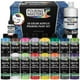 16-Color Ready to Pour Acrylic Pouring Paint Set with Silicone Oil ...