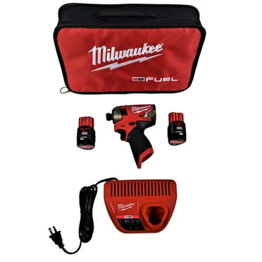 "Milwaukee 2551-20 M12 FUEL SURGE 1/4"" Hex Hydraulic Driver, Torque ...
