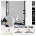 Carport Sidewall Panel 10x15, UPF50+ Waterproof Carport Cover ...