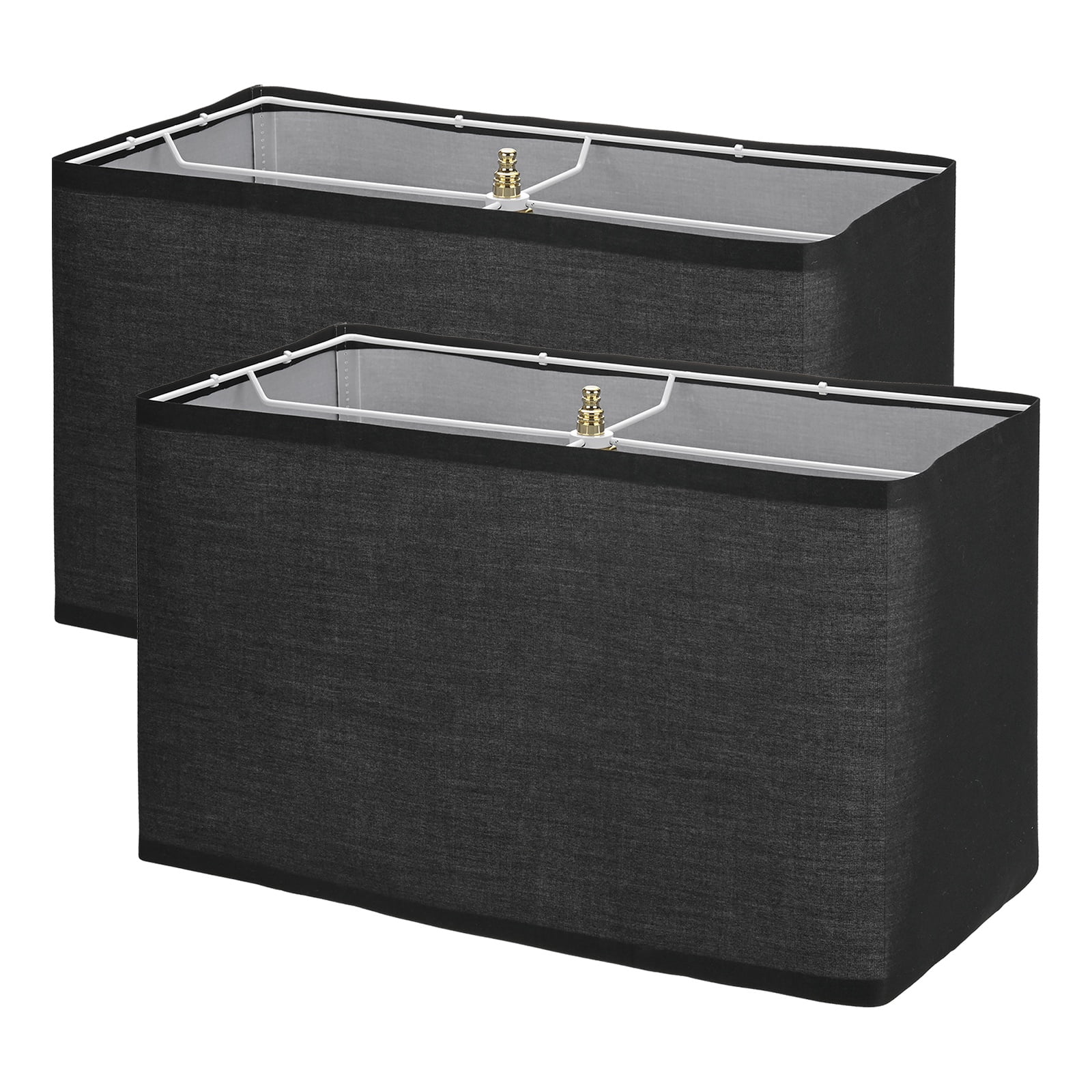 Click here for Uxcell 2 Pack Rectangle Lamp Shades 16 X 8 X 10 La... prices